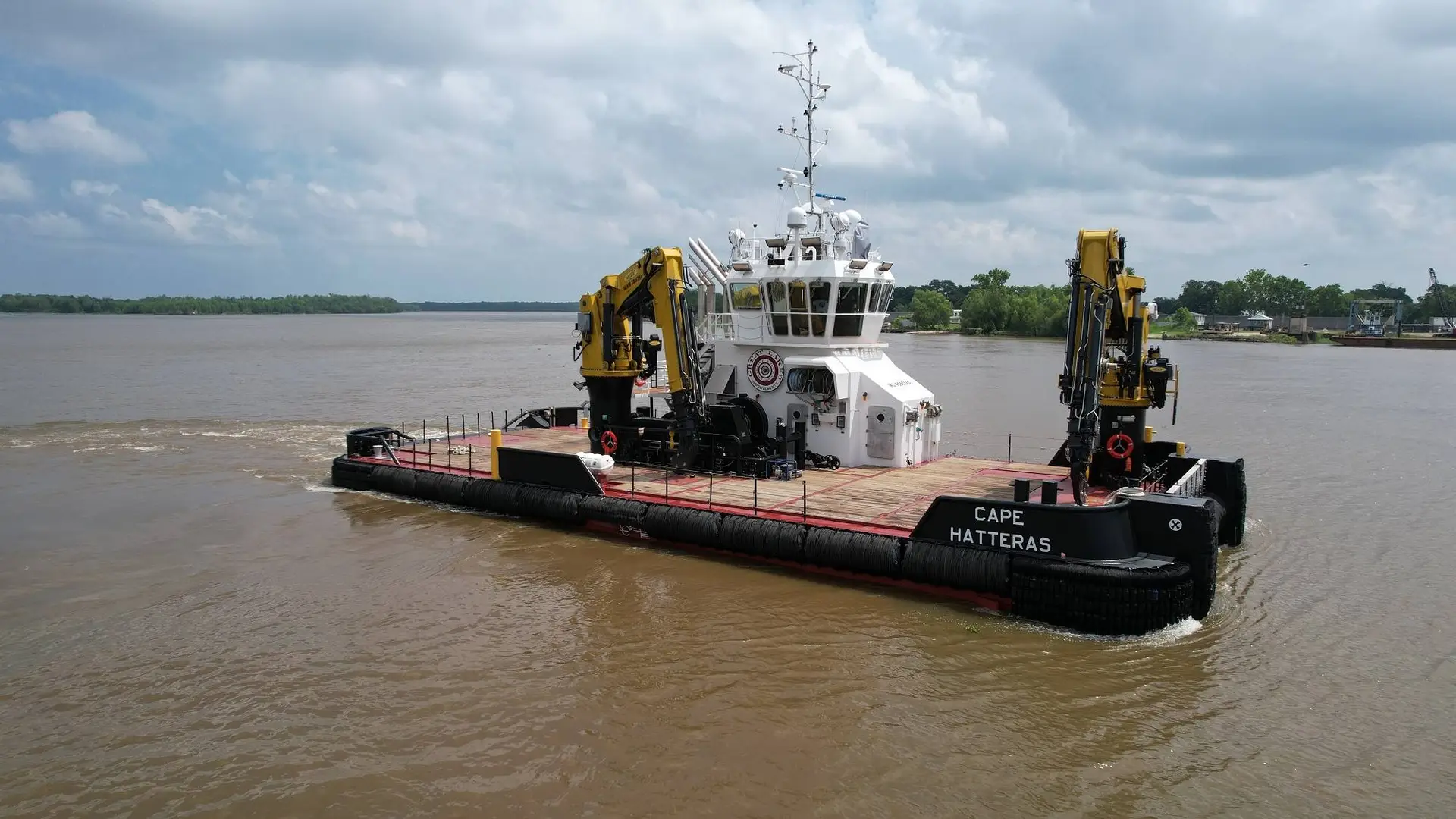 Karl Senner, LLC Equipped the M/V Cape Hatteras with three WAF 464L ...
